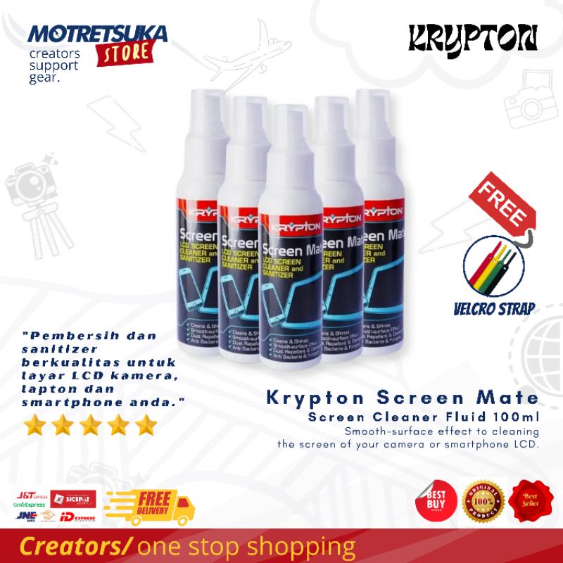 Jual Krypton Screen Mate Free Gift | Cairan pembersih LCD kamera ...