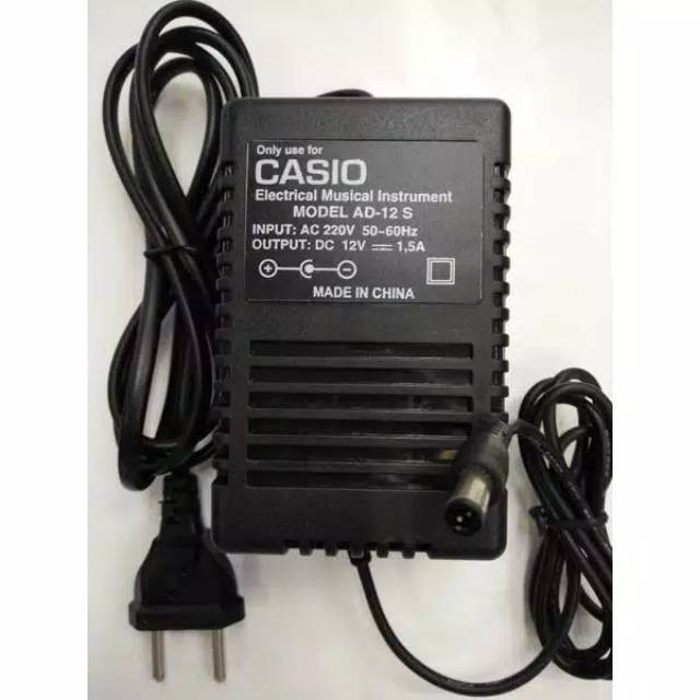 Jual Adaptor Keyboard Casio WK 1600,WK1800,WK 3300,WK 3500 dan WK 3800 ...