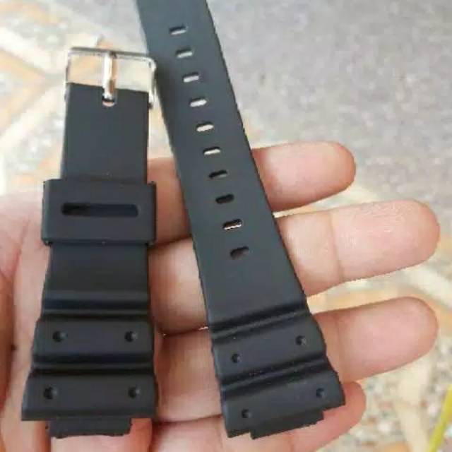 Jual TALI JAM G-SHOCK DW6900 DW-6900 RUBBER STRAP TALI JAM TANGAN CASIO ...