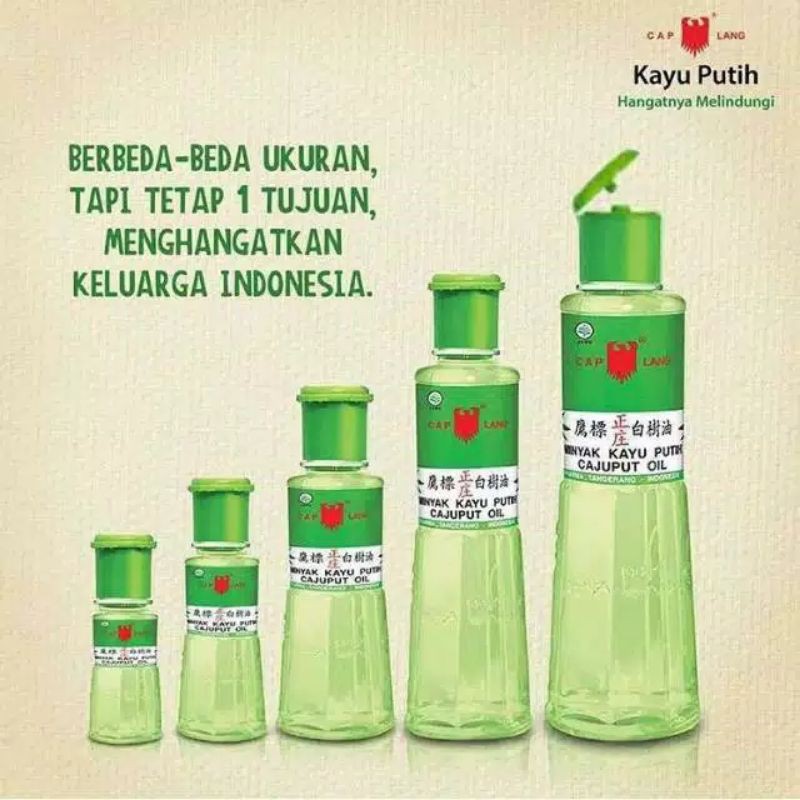Jual COD - MKP LANG MINYAK KAYU PUTIH CAP LANG 210 ML | Shopee Indonesia