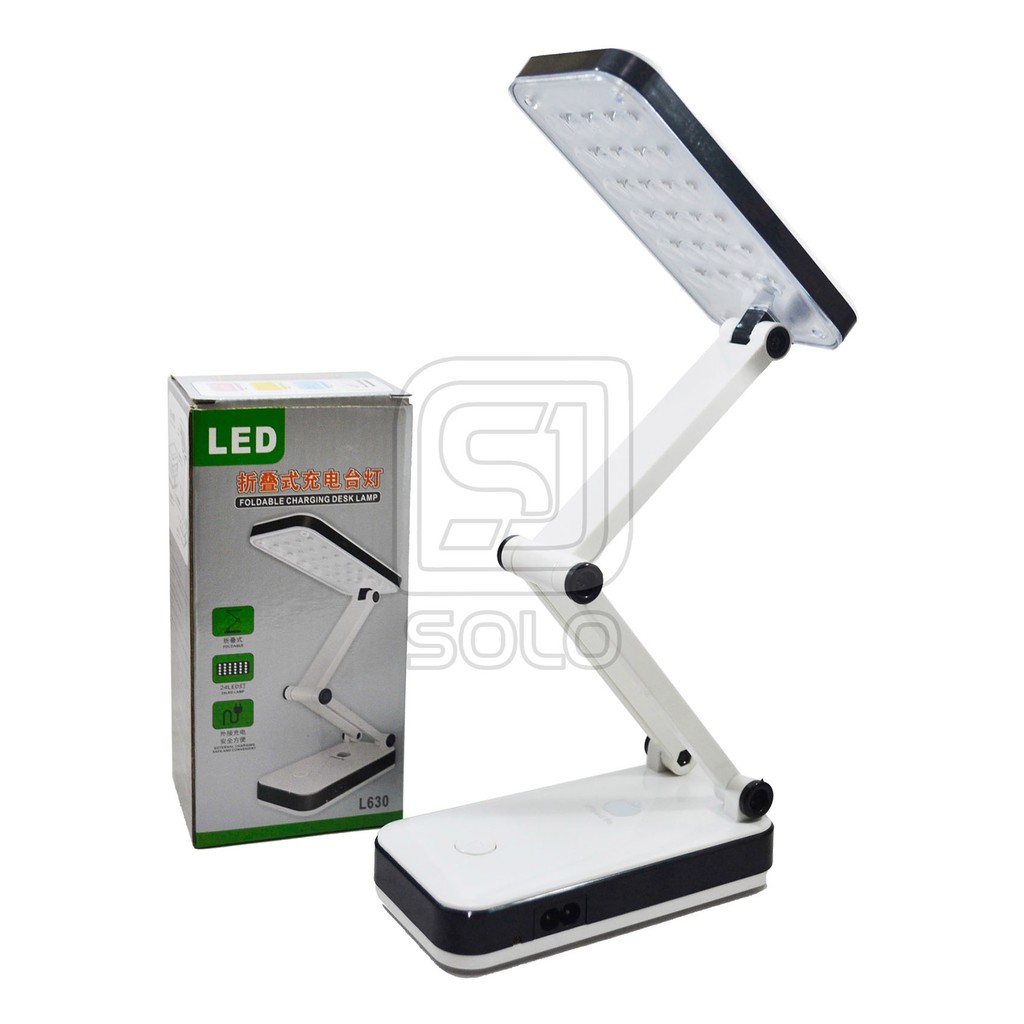 Jual Lampu Belajar Lampu Lipat L630 LED Rechargeable Desk Lamp Motif ...
