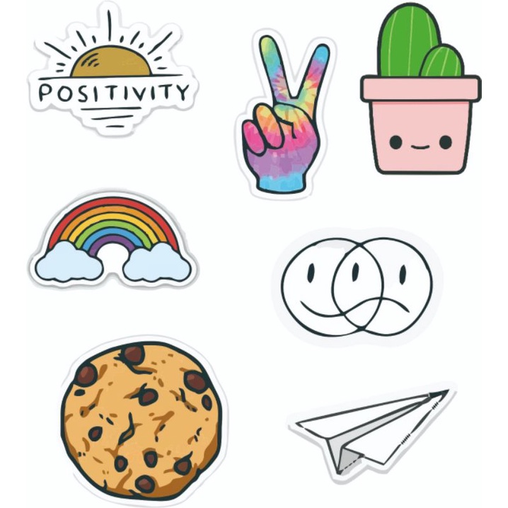 Jual STIKER PACK 5 VINYL GLOSSY BUAT LAPTOP CASING HP | Shopee Indonesia