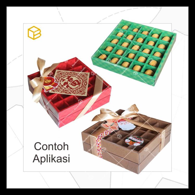 Jual CB212135 - BOX NASTAR SEKAT MIKA / DUS KOTAK SEKAT / BOX COOKIES ...