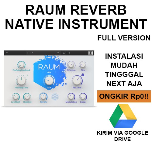 Jual RAUM REVERB NATIVE INSTRUMENT (GRATIS ONGKIR) | Shopee Indonesia