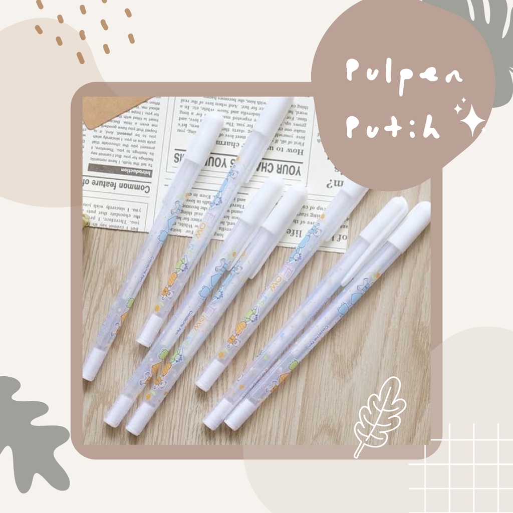 Jual Pulpen Bolpoin Putih | Shopee Indonesia