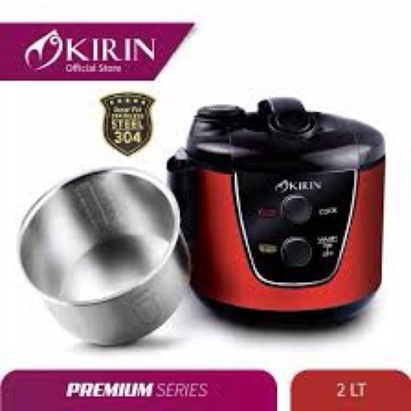 Jual Kirin Rice Cooker stainless steel | Shopee Indonesia