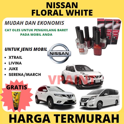 Jual CAT MOBIL PUTIH NISSAN XTRAIL,SERENA,JUKE,LIVINA, CAT OLES ...
