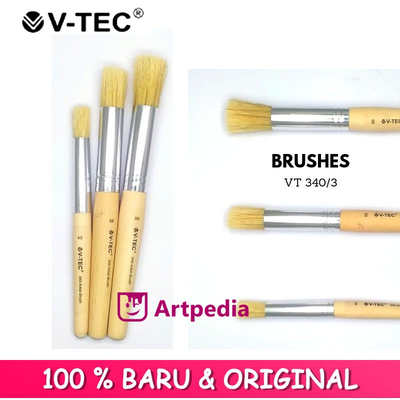 Jual V-TEC KUAS TYPE VT-340/3 | Shopee Indonesia