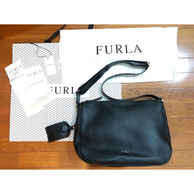 Jual Furla Sling Postman Bag Genuine Leather | Shopee Indonesia