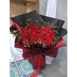 Jual Buket Bunga Warna Merah Terlengkap & Harga Terbaru Juni 2024 ...