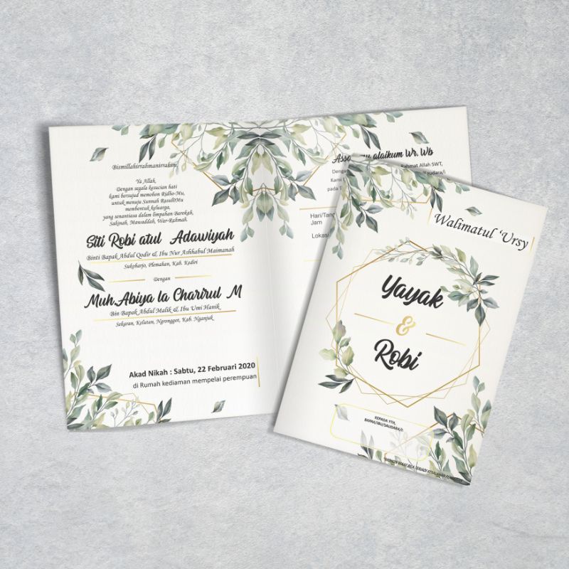 Jual Undangan Pernikahan Murah dan Simpel | Shopee Indonesia