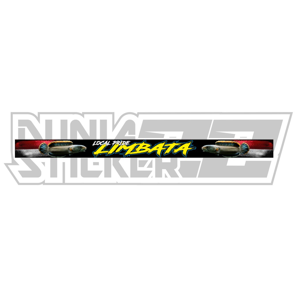 Jual Stiker / Sticker Aquarium | Channa Limbata - Duniasticker22 ...