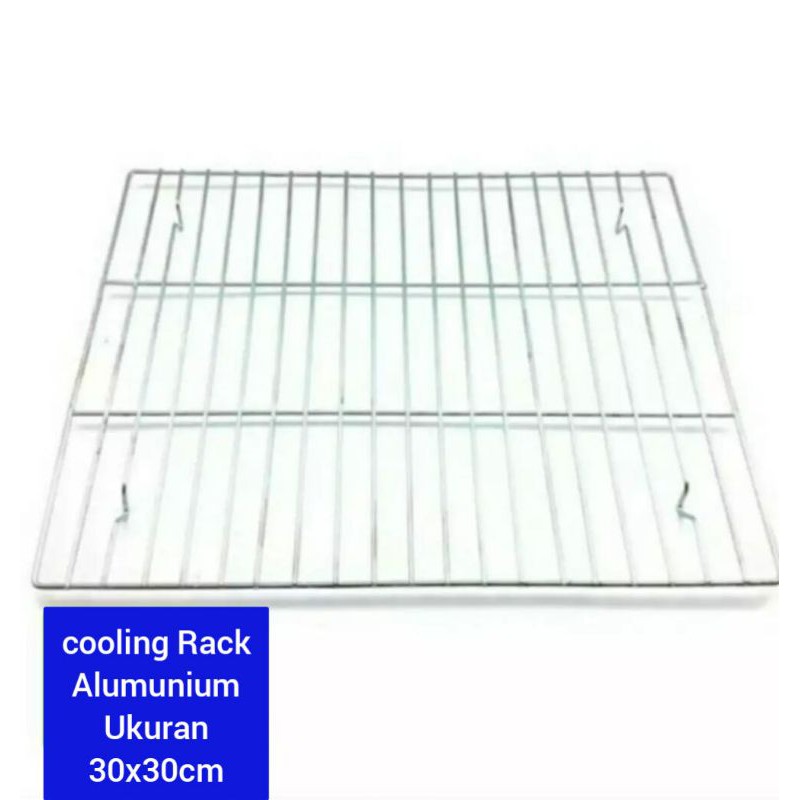 Jual Cooling rack alumunium / Alat Pendingin Kue Ukuran 30x30cm ...