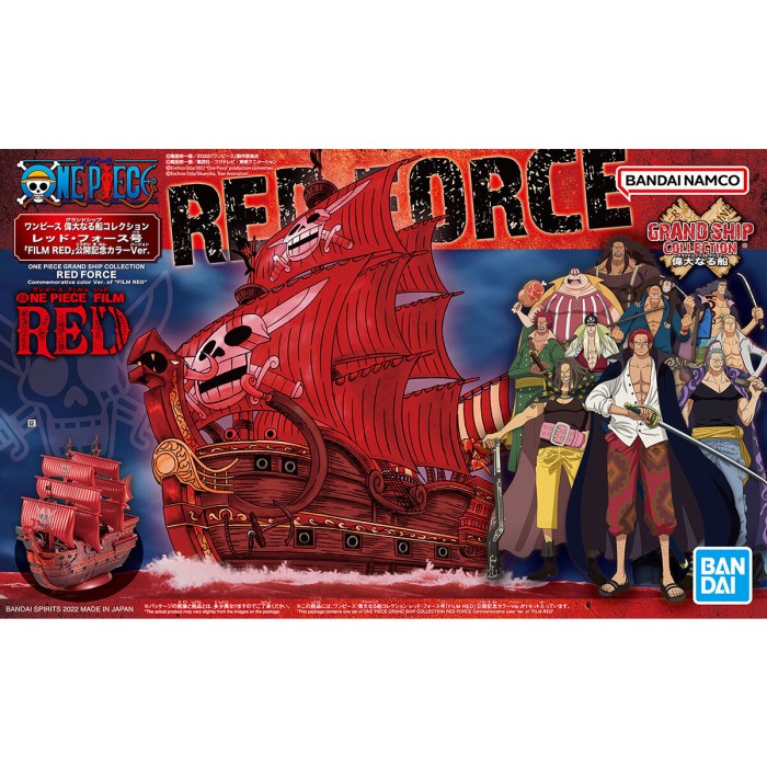 Jual Kapal One Piece Grand Ship Collection Kapal Red Force Kapal Going ...
