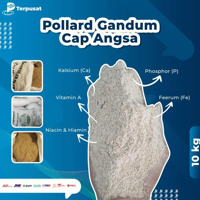 Jual Pollard Gandum Cap Angsa Per 10Kg Dijamin Puas | Shopee Indonesia