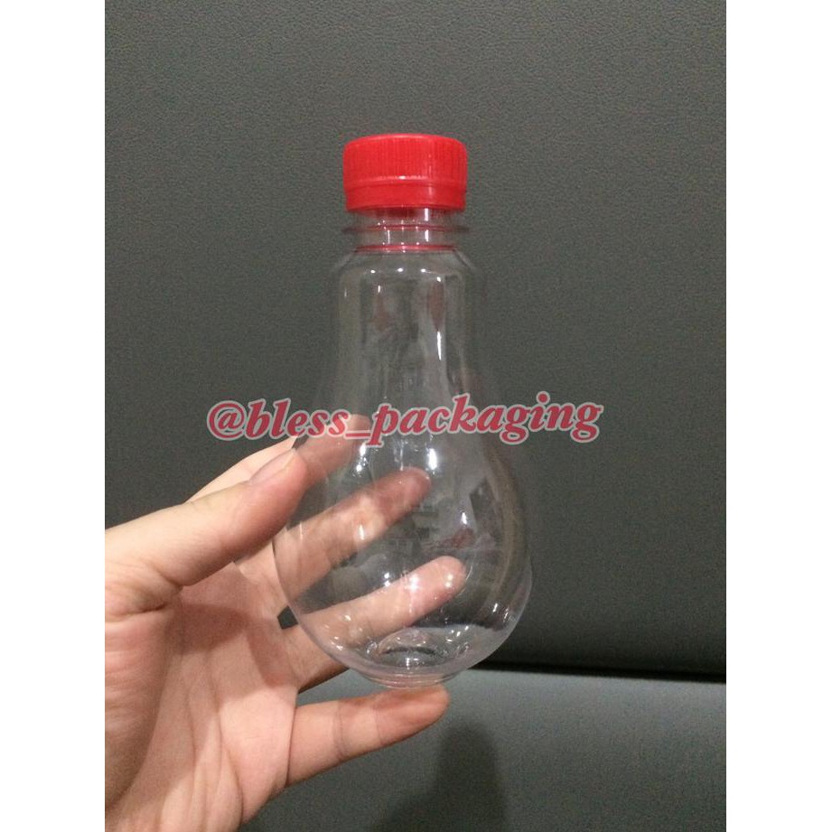 Jual BOTOL BOHLAM (300 ML)/ BOTOL LAMPU/ BOTOL JAMBU/ BOTOL PLASTIK ...