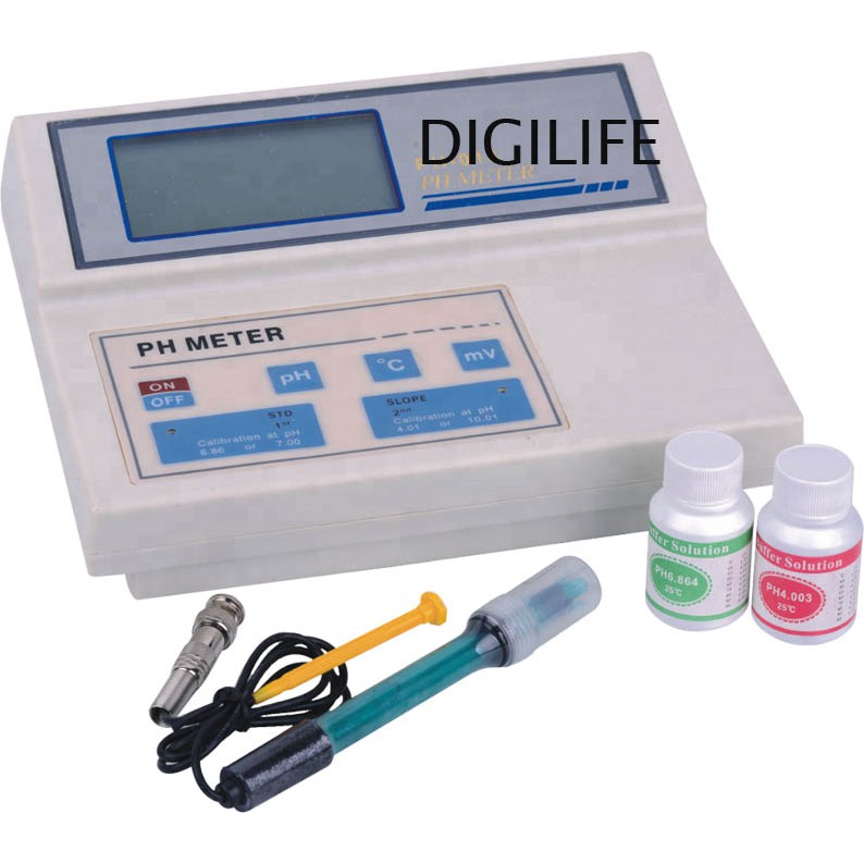 Jual PH ORP Thermometer Benchtop Meter 3 in 1 Water Tester Air Bench ...