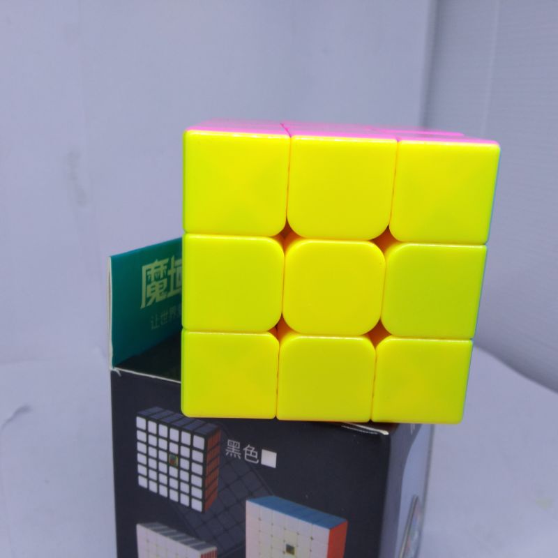 Jual model kekinian rubik 3x3x3 Stickerless Speed Cube original ...