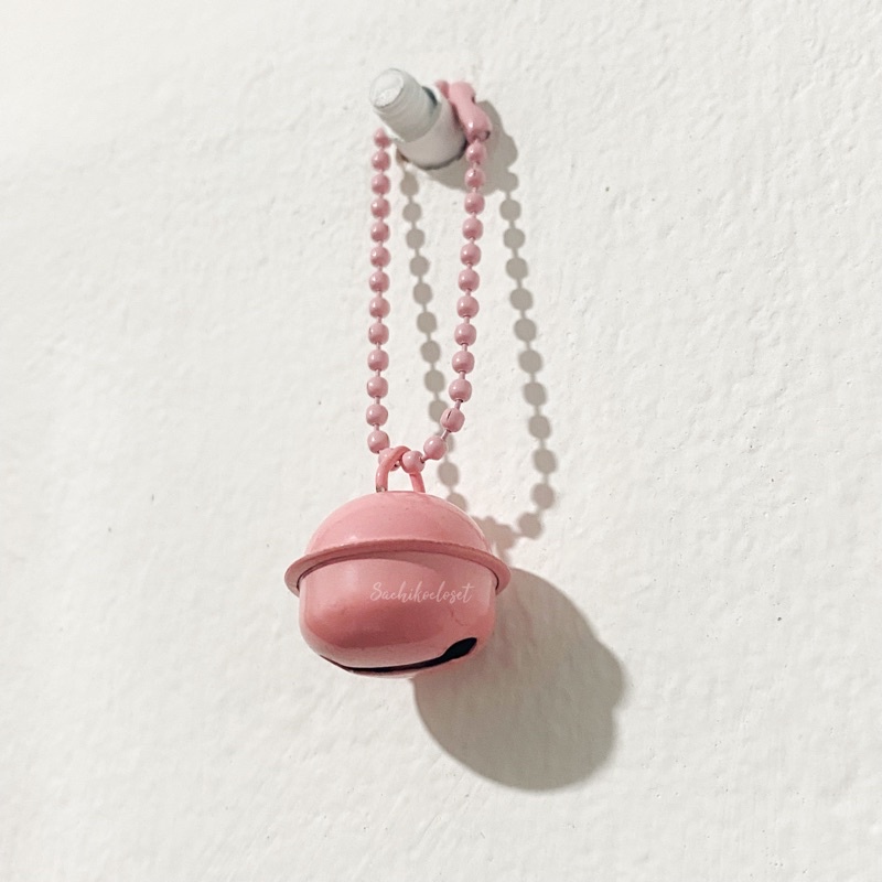 Jual gantungan kunci rantai lonceng besar lucu keyring keychain ...