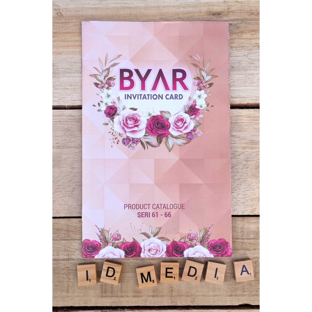 Jual Katalog Blanko Undangan BYAR 61 - 66 | Shopee Indonesia