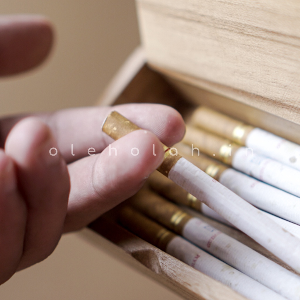 Jual Kotak Tempat Wadah Rokok Kayu / Wadah Rokok Minimalis Keren ...