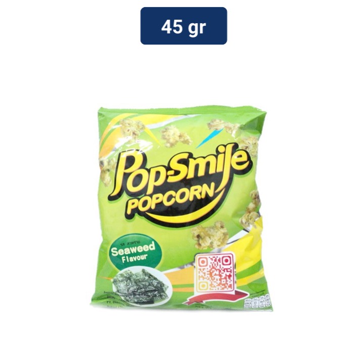 Jual Pop-Smile Popcorn Seaweed Flavour 45 gr | Shopee Indonesia