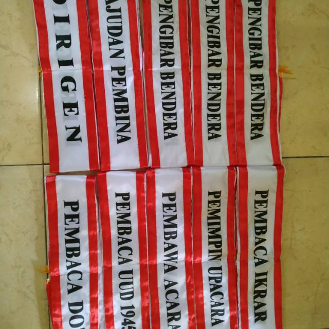 Jual Selempang Upacara Bendera Satuan | Shopee Indonesia