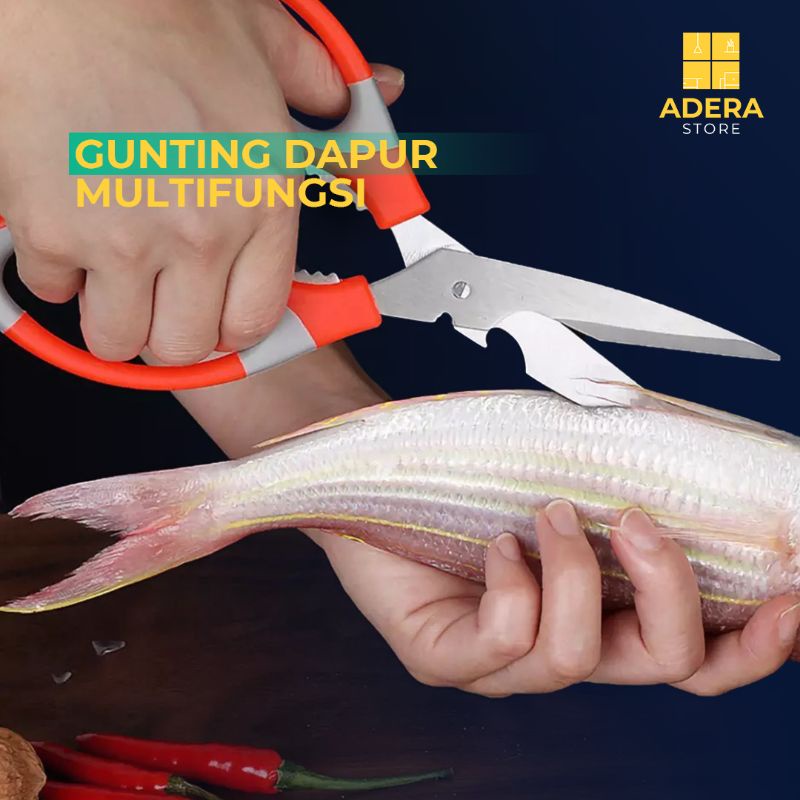 Jual gunting dapur sayur potong kertas karton besar multifungsi ...