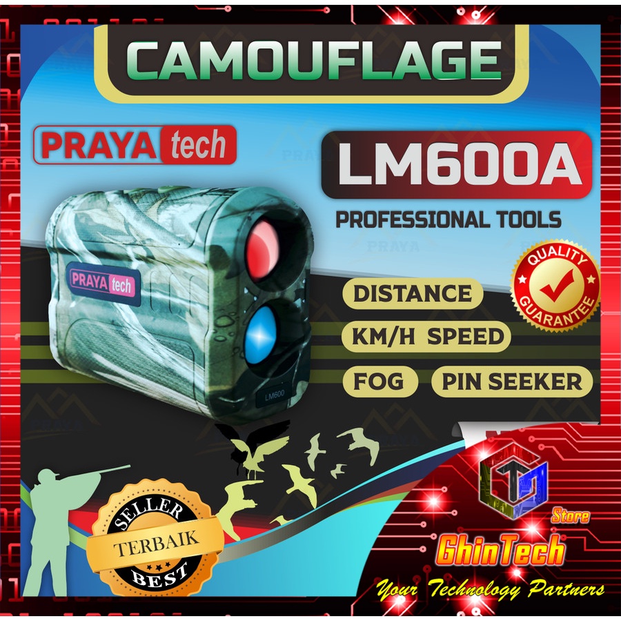 Jual Rangefinder Teleskop Laser Range Finder LM600A PRO sudut ukur jarak 500m m 500 meter golf ...
