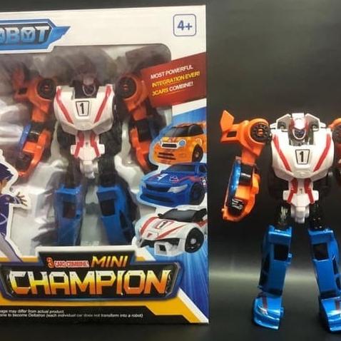 Jual Mainan Robot Tobot Champion 3 In 1 - Mainan Robot Champion - Robot ...