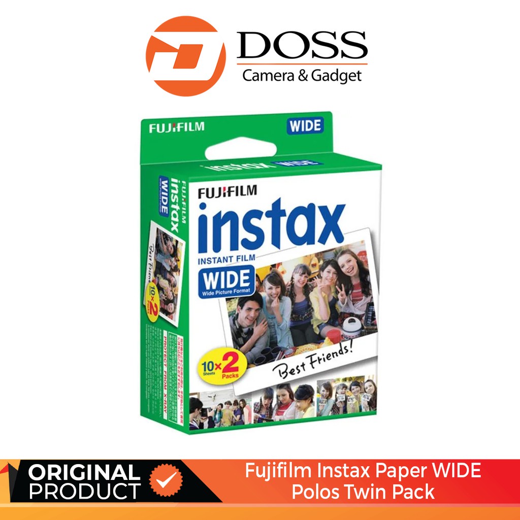 Jual Fujifilm Instax Paper Wide - Double Pack | Shopee Indonesia