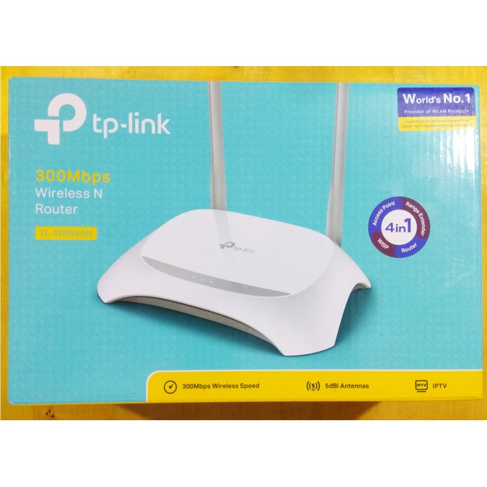 Jual TPLink TL-WR840N : 300Mbps TPLink WiFi Wireless N Router WR840 ...