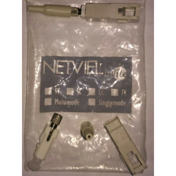 Jual Konektor Fiber Optik SC UNC netviel | Shopee Indonesia