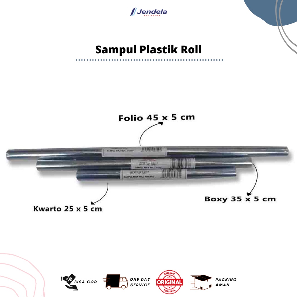 Jual Sampul Plastik Roll Bengyu / Sampul Buku Gulungan - ATK | Shopee ...