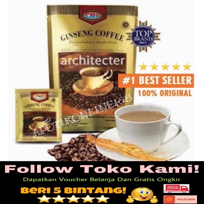 Jual KOPI CNI GINSENG KOPI STAMINA GINSENG COFFEE | Shopee Indonesia
