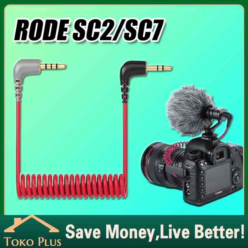 Jual Rode SC7 SC2 3.5mm TRS to TRRS Patch Cable Mic to Smartphone ...