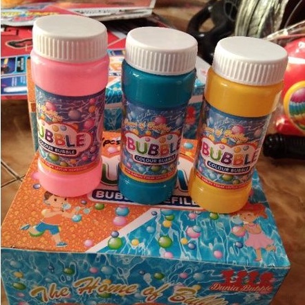 Jual Isi ulang refill water bubble gun gelembung sabun 50 ml | Shopee ...