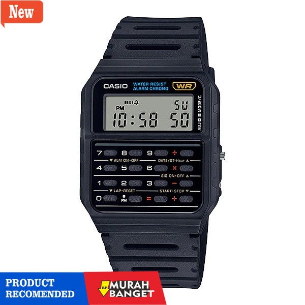 Jual Jam digital pria terbaik- Casio Original CA-53W-1Z ORIGINAL CA53W ...
