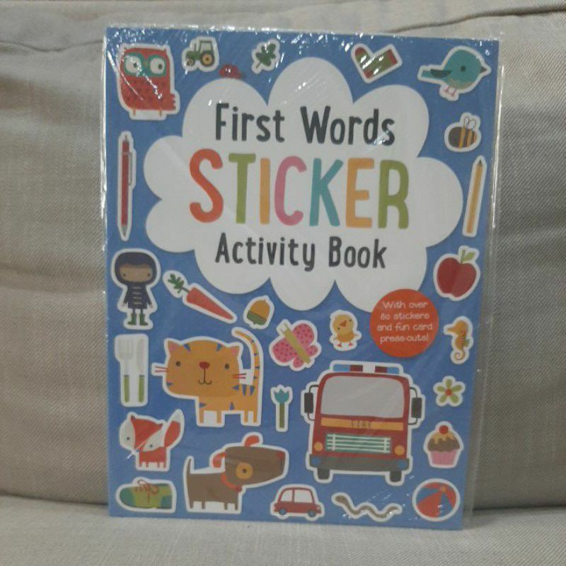 Jual First Words Sticker Book | Shopee Indonesia