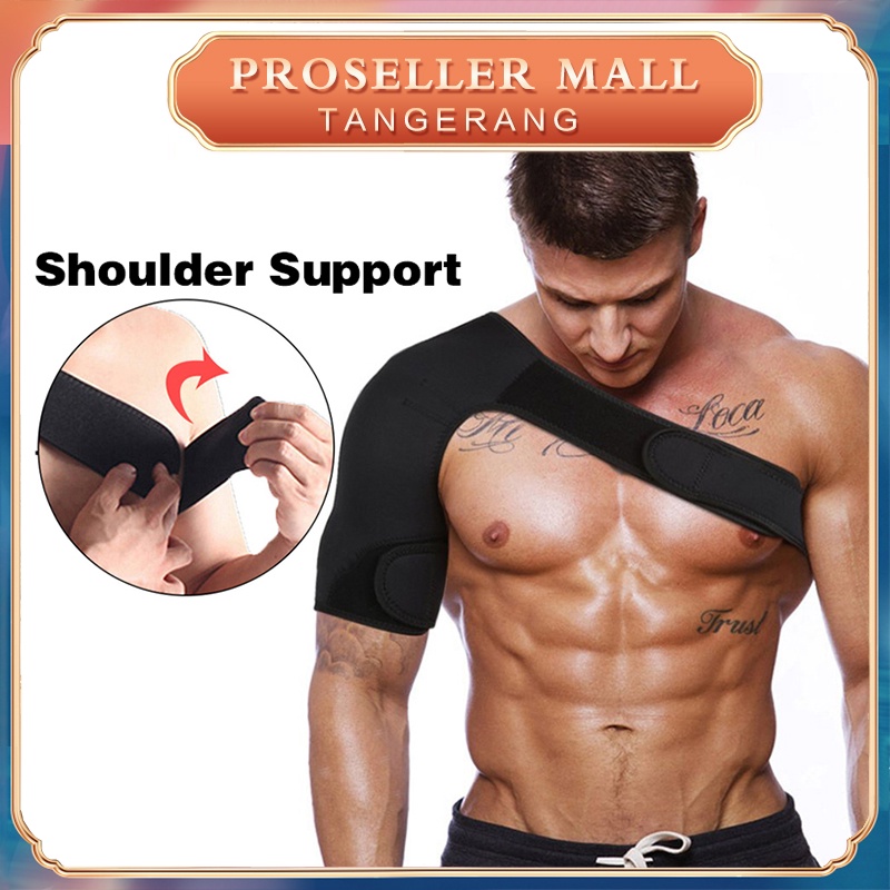 Jual 【All Size】Penyangga Bahu Olahraga / Shoulder Support / Deker ...