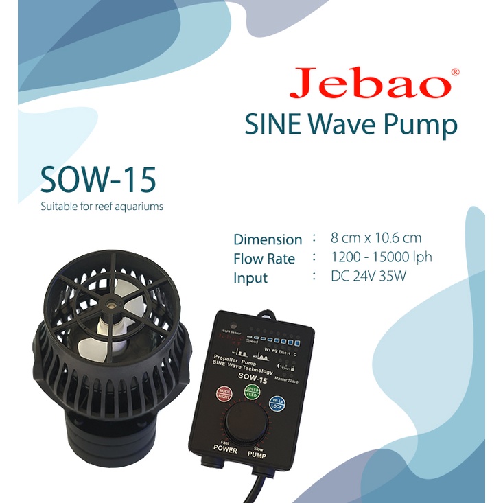 Jual Jebao Wavemaker SOW15 | Shopee Indonesia