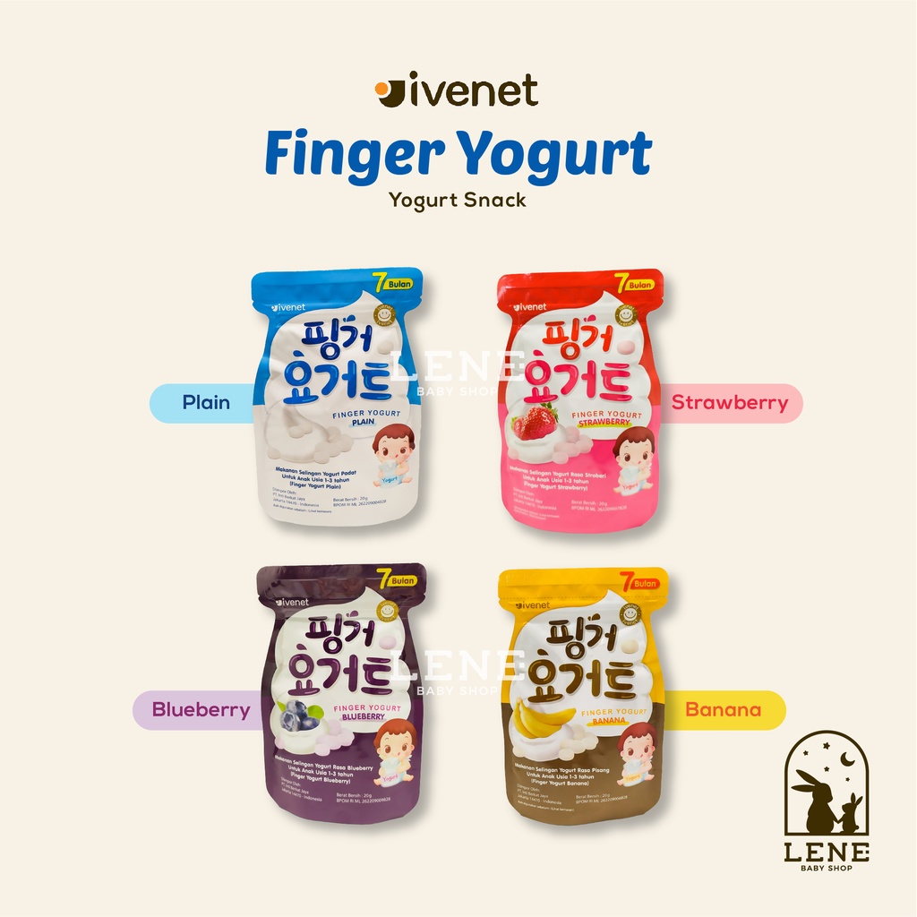 Jual Ivenet Finger Yogurt - Snack Jajanan Cemilan Permen Bayi dan Anak ...