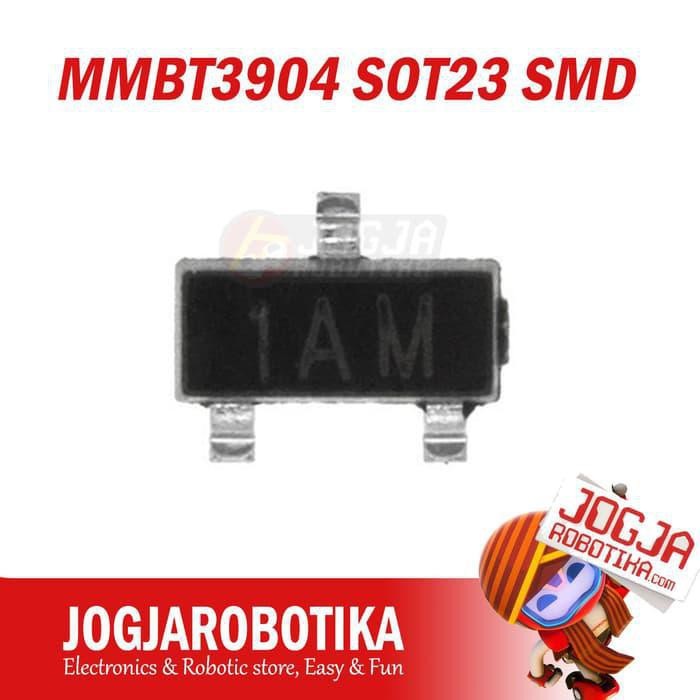 Jual MMBT3904 SOT23 SMD NPN Silicon Switching Transistor | Shopee Indonesia