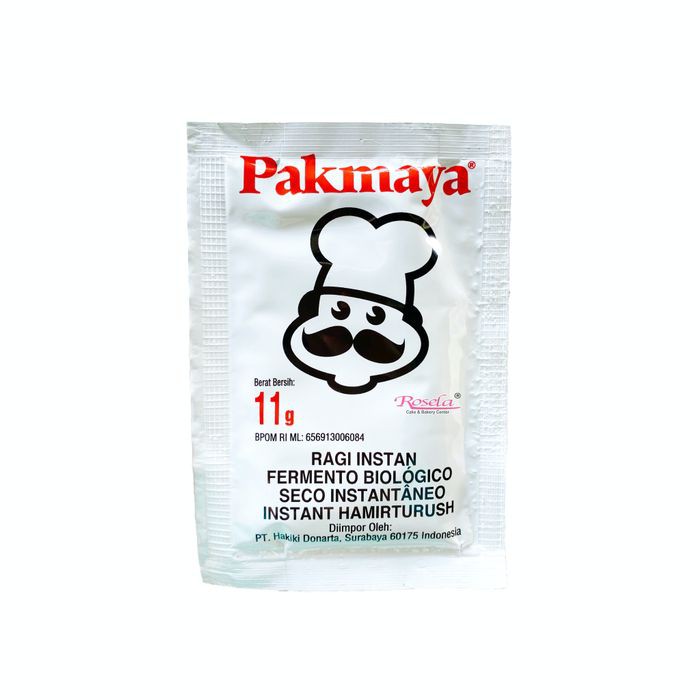 Jual Pakmaya Instant Dry Yeast 11 gram - Ragi Kering Instant Pakmaya ...