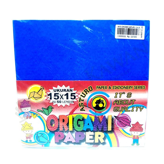 Jual Kertas Origami Asturo Uk. 15x15 isi 50 Lembar | Shopee Indonesia