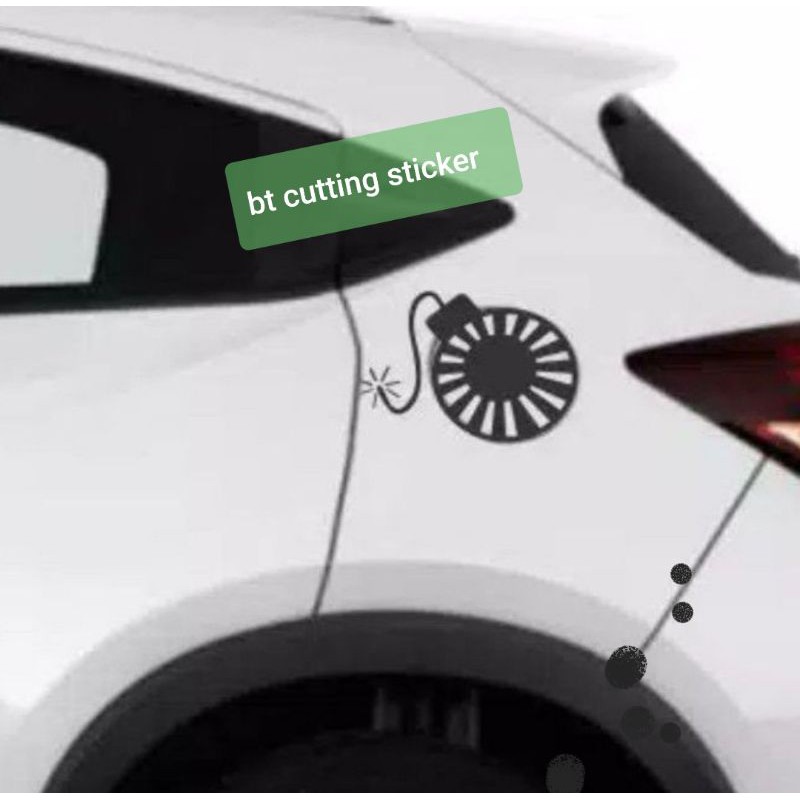 Jual Stiker Cutting Bahan Oracal sticker mobil unik motor unik lucu ...