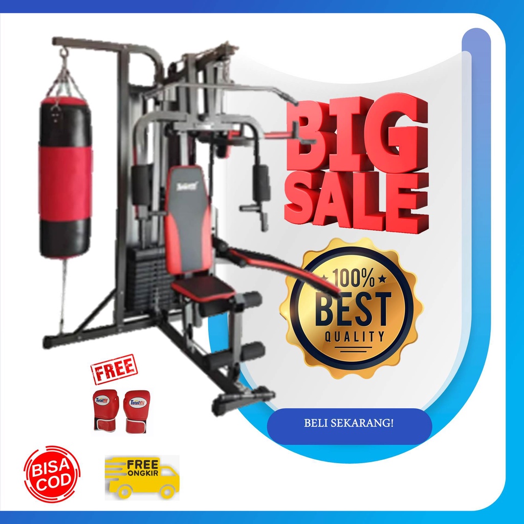 Jual Power Rack 3 Sisi+Sandsack Beban 75KG Alat Olahraga Angkat Beban ...