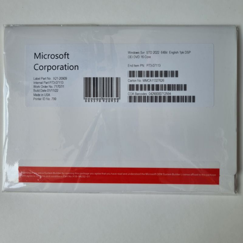 Jual ( Windows ) SVR Win Windows Server 2022 STD / Win Windows Server ... Jual ( Windows ) SVR Win Windows Server 2022 STD / Win Windows Server ...