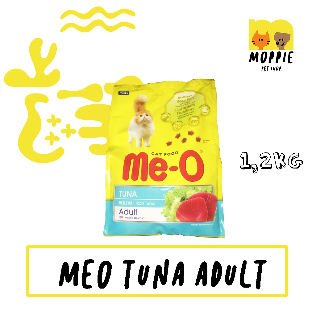 Jual MEO ADULT TUNA 1,2KG/ Makanan Kucing Meo | Shopee Indonesia