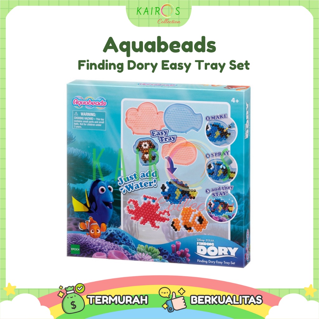 Jual Aquabeads Disney Pixar Finding Dory Easy Tray Set | Shopee Indonesia